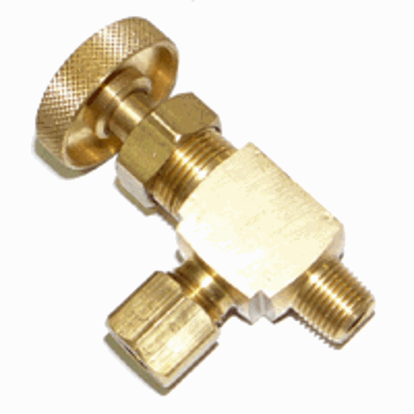 NV41 3/16x1/8 Comp N/Valve - Industrial Fittings Sales Pty Ltd Head Office