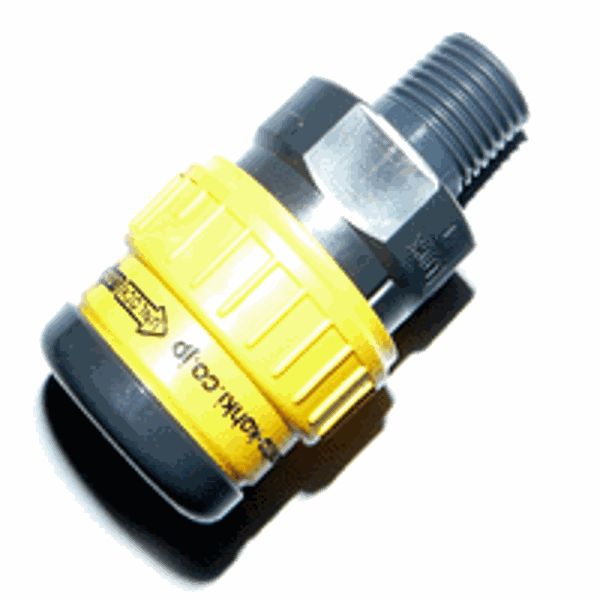 20SM Nitto NYLON Coupling 1/4 Male - Industrial Fittings Sales Pty Ltd Head Office