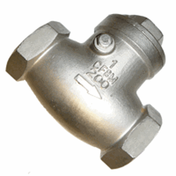 2'' Swing Check Valve Stainless Steel - Industrial Fittings Sales Pty ...