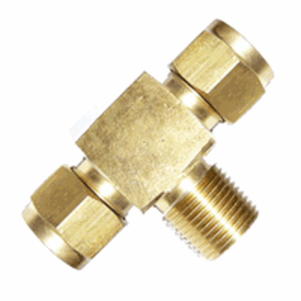 3/8 X 1/4 BSP Brass Male Branch Tee - Industrial Fittings Sales Pty Ltd ...