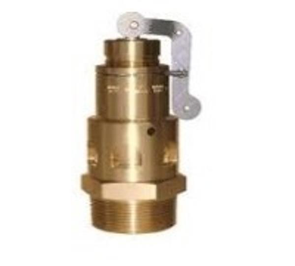 3/8 Brass Lever Lift Relief Valve Set @860KPA - Industrial Fittings ...